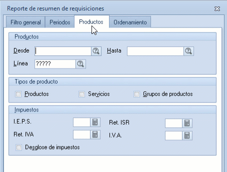 Generar reporte de resumen de requisiciones - Portal de Clientes Siigo ...