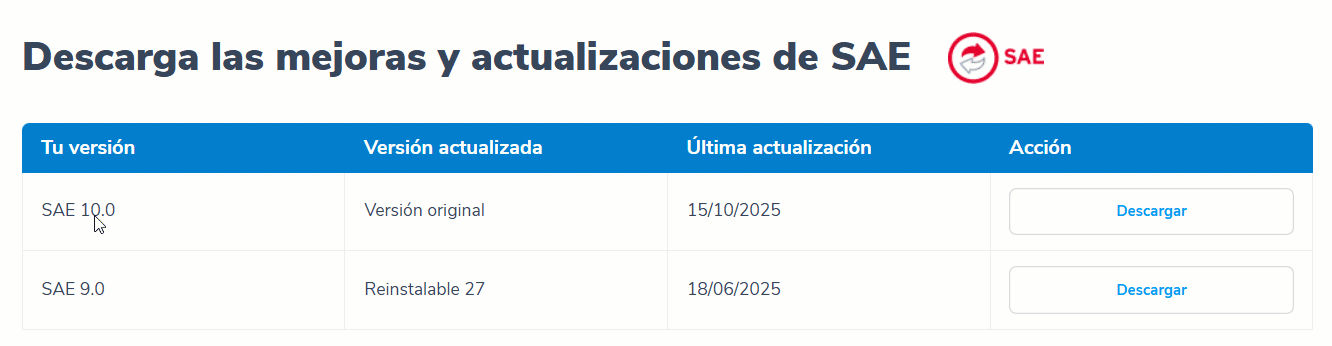 Reinstalar SAE en un equipo local o servidor - Portal de Clientes Siigo ...