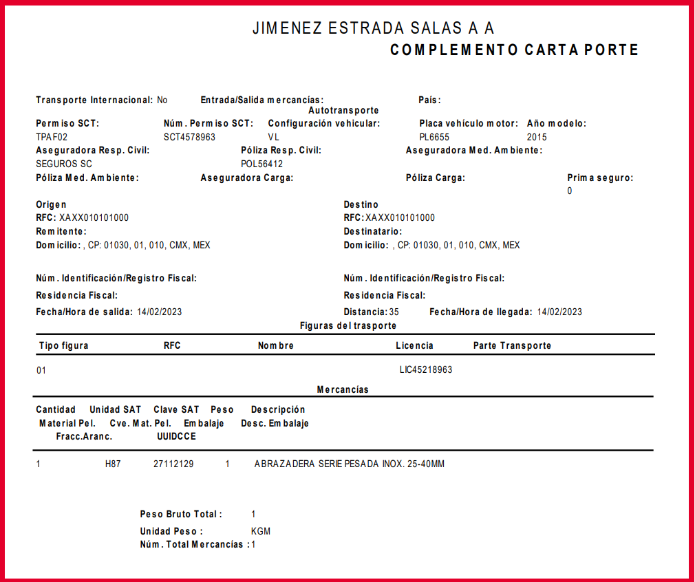 ¿Cómo importar los datos del complemento Carta Porte (autotransporte) para generar CFDI de ...