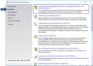 Utilizar SQL Server 2019 con los sistemas Aspel - Instalar SQL Server ...