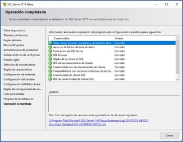 Utilizar SQL Server 2019 con los sistemas Aspel - Instalar SQL Server ...